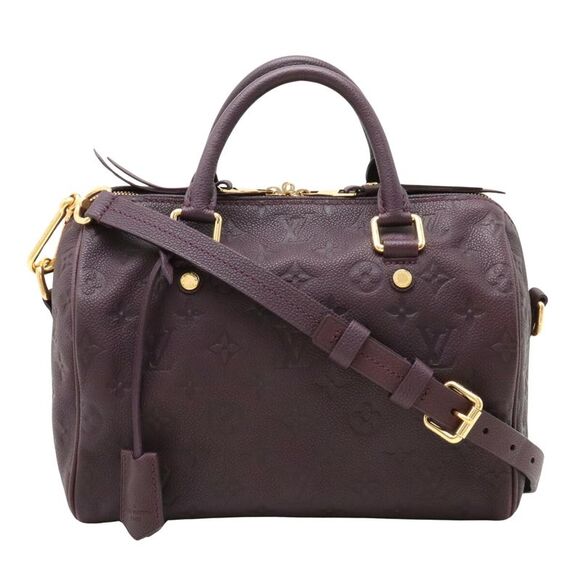 Louis Vuitton | Bags | Louis Vuitton Speedy Bandoulire 25 Purple ...